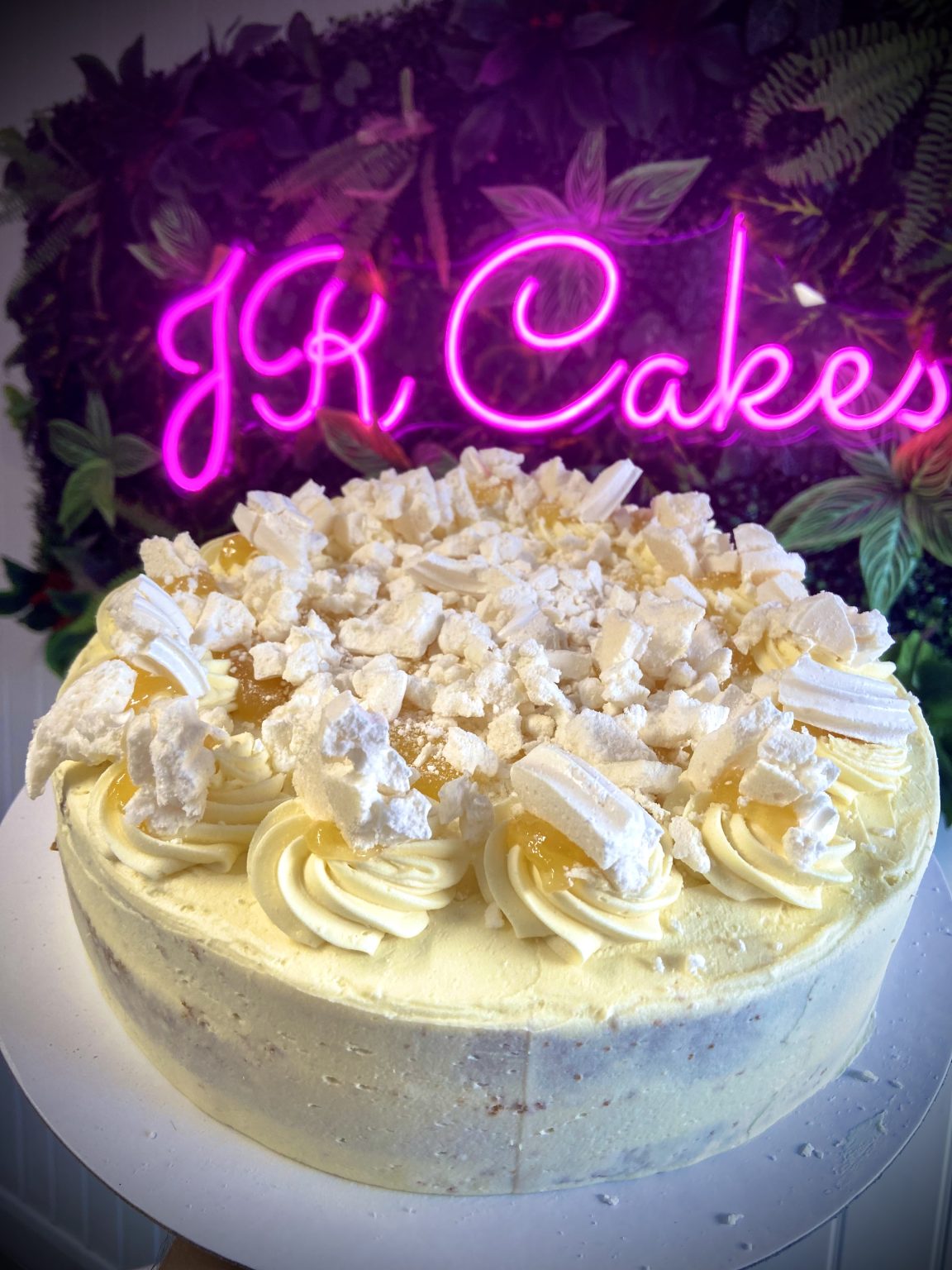 Lemon Meringue Cake | JR Cakes